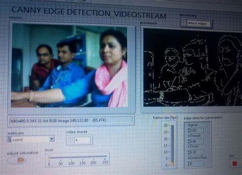 real time video stream canny edge detection using myrio in figure 7 it download scientific