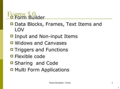 Oracle Forms Creation List Of Values Lov Ppt Computing