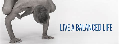 LIVE A BALANCED LIFE BOLD NAKED YOGA