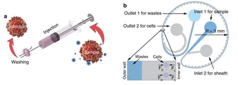 Needle Tip Microfluidic Device For Cell Washing Ufluidix