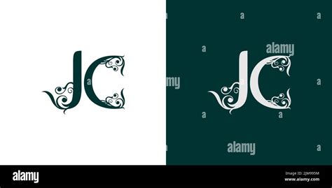 Modern And Luxurious Jc Letter Initials Logo Design Stock Vector Image And Art Alamy
