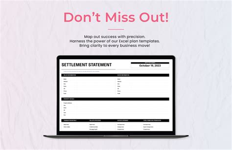 Settlement Statement Template In Excel Google Sheets Download Template Net