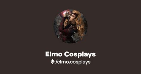 Elmo Cosplays Instagram Facebook Tiktok Twitch Linktree