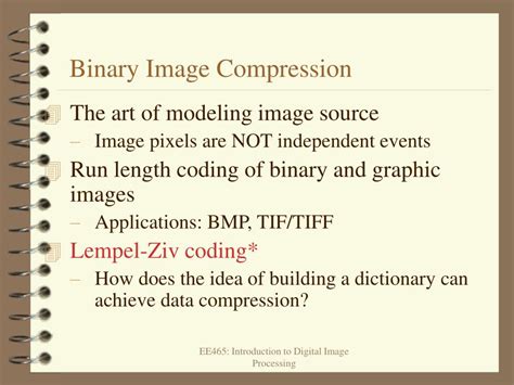 Ppt Binary Image Compression Powerpoint Presentation Free Download Id5606117