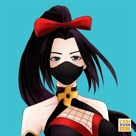 Quick Drawing Of Hanabi Mins Art Mobilelegends Mobilelegendsgame