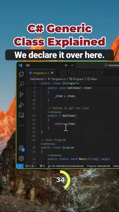 C How Generic Class Works With A Simple Example Csharp Softwaredevelopement