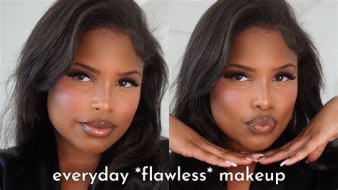 How To Look Flawless In Everyday Makeup Black Girl Makeup Tutorial