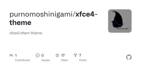 GitHub Purnomoshinigami Xfce4 Theme Xfce4 Xfwm Theme