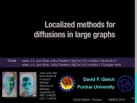 Pdf Localized Methods For Diffusions In Large Graphs Dokumentips