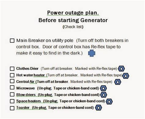 Eaton Rapids Joe Power Outage Plan