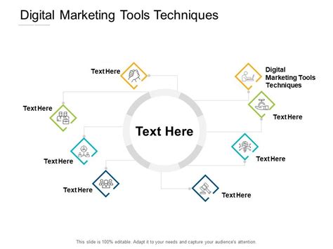 Digital Marketing Tools Techniques Ppt Powerpoint Presentation Infographic Template Shapes Cpb