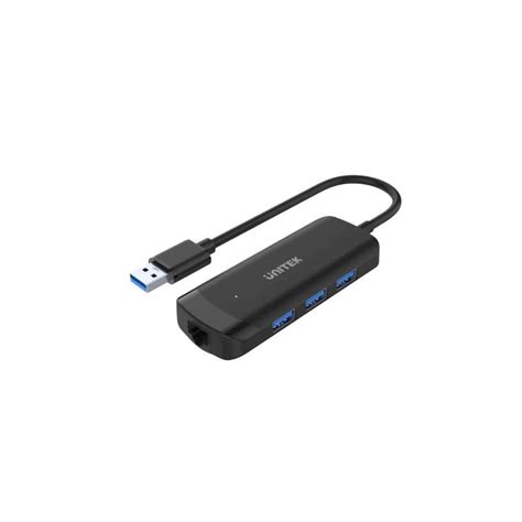 Unitek UHUB Q In Powered USB Ethernet Hub H A GeeWiz