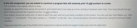 solved in this lab assignment you are tasked to construct a