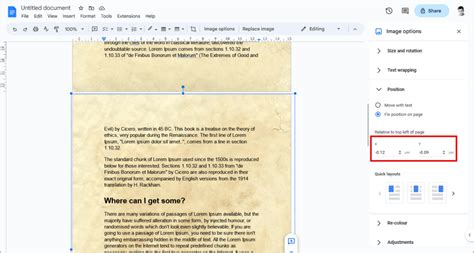 How To Make A Google Doc Look Like Old Paper