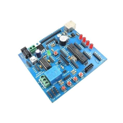 Atmega8a Iot Learning Development Board Kit With Relay Bootloader Robozar