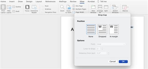 How To Make A Drop Cap In Microsoft Word Proofeds Writing Tips
