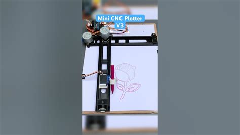 mini cnc plotter v3 arduino cncplotter 3dprinting cncplanar diy cncprojects experiment