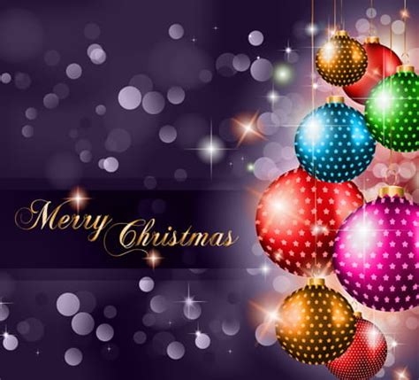 화려한 크리스마스 볼 장식 디자인 벡터 세트 Eps Uidownload