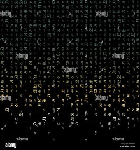 Amazing Matrix Background In Soft Pastel Colors Grid Of Random Tibetan Symbols Astonishing