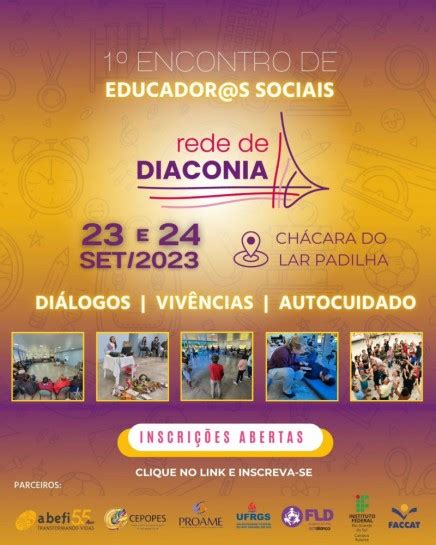 Portal Luteranos 1º Encontro De Educadoras E Educadores Sociais Da