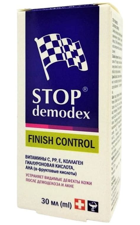 Stop Demodex Żel Do Twarzy Finish Control 30ml Biosfera Skład Cena Opinie Sklep Życia