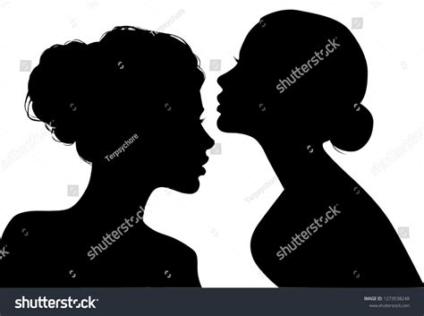 Girl Profile Silhouette Outline