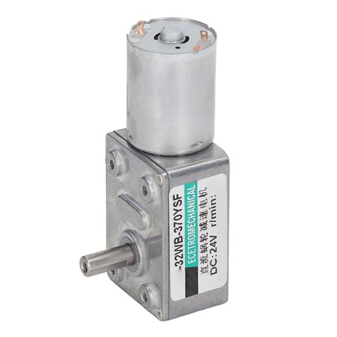 Worm Gear Motor Self Locking Reversible High Torsion Adjustable Speed