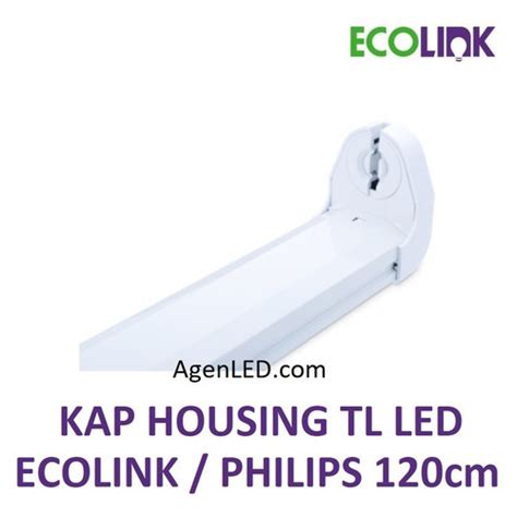 Jual ECOLINK Bare Batten 120cm Kap Lampu TL LED Ecofit 16w 120 Cm BT007 BR 120 Jakarta Pusat