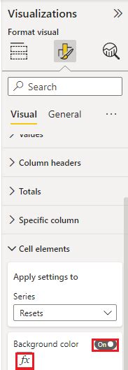 solved color coding specific data in a matrix microsoft fabric