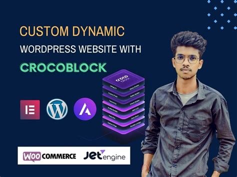 Create A Dynamic Custom WordPress Website With Crocoblock Elementor Pro Upwork