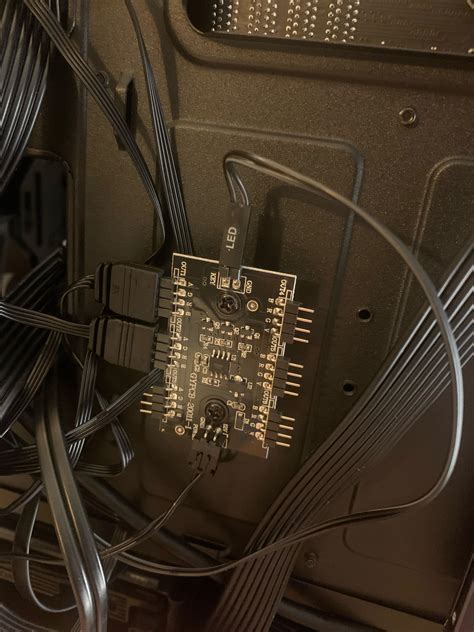 How To Connect The Rgb Controller Of A Msi Mag Forge 100m To A Msi B550 Gaming Plus Motherboard