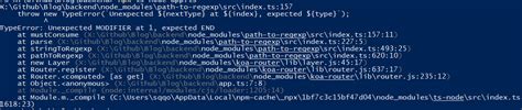 Throw New Typeerror`unexpected Nexttype At Index Expected Type ` · Issue 290