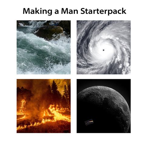 How To Make A Man Starterpack R Starterpacks