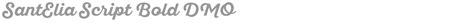 Santelia Script Font Download Free