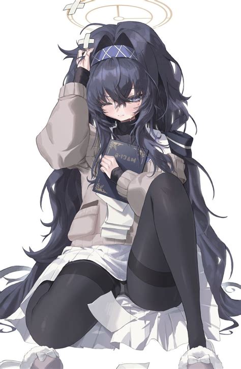 Ui Blue Archive Drawn By Rima0136 Danbooru