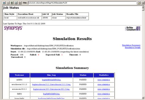 Matthews Mumblings Ibm Powerpc™ 405 S Verification Of The Gate Level Netlist With The
