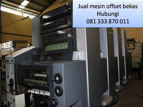 18 Harga Mesin Cetak