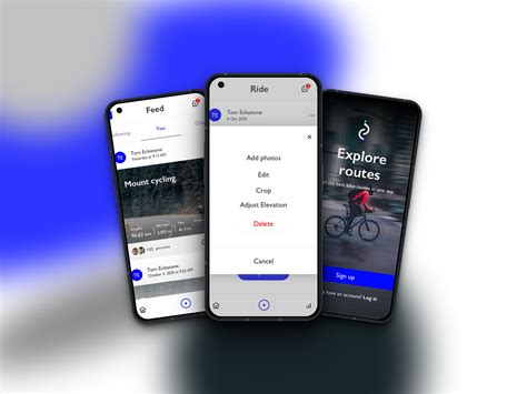 Cycling Mobile App By Nomma Certified Webflow Partner On Dribbble