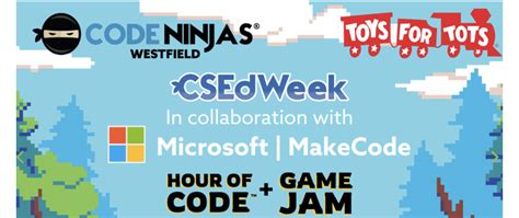 Computer Science Education Week With Code Ninjas Westfield And Microsoft Makecode