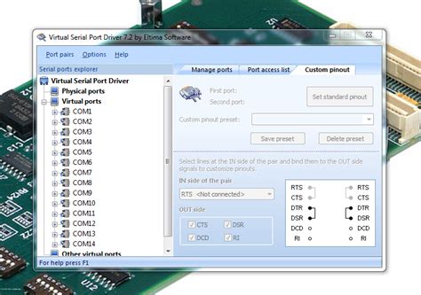 Connecting Virtual Com Port Virtual Com Port