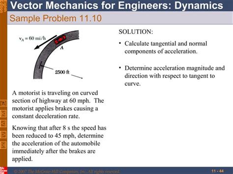 Chapter Kinematics Of Particles PPT