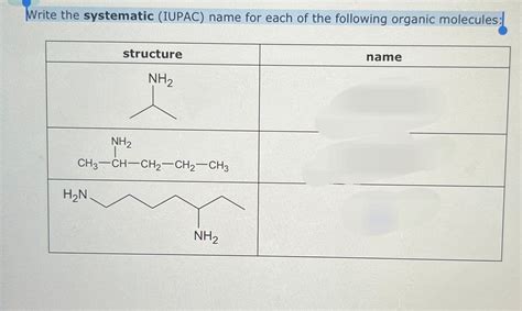 Answered Write The Systematic Iupac Name For… Bartleby