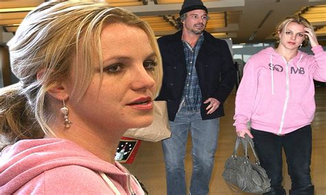 Britney Spears Finally Banishes The Straggly Hair Extensions And Returns To A Natural Head Of