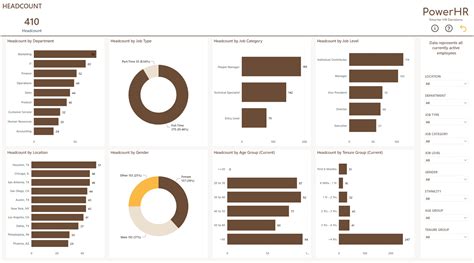 Employee Admin Dashboard Power Bi Template Reports Indzara Support