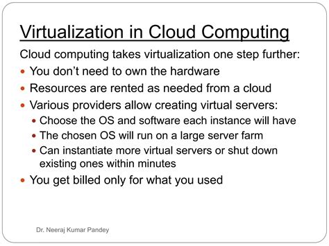 Cloud Computing Virtualization Pptx