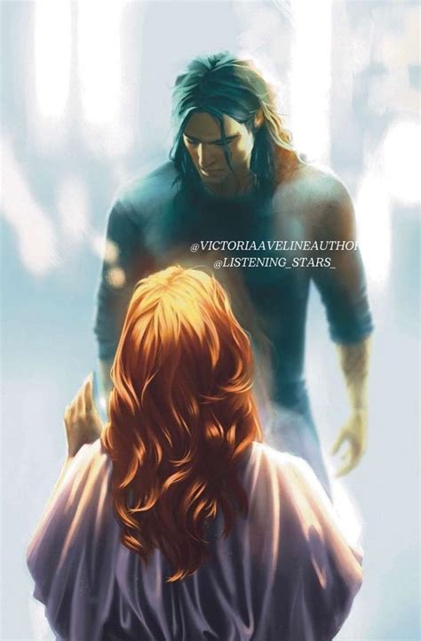 A Woman With Long Hair Standing Next To A Man