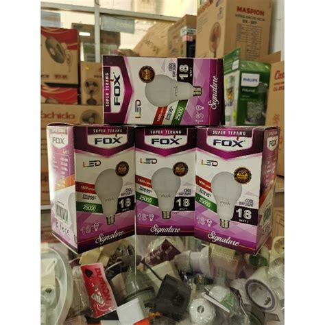 Jual Fox Lampu Led Hemat Energi W Shopee Indonesia