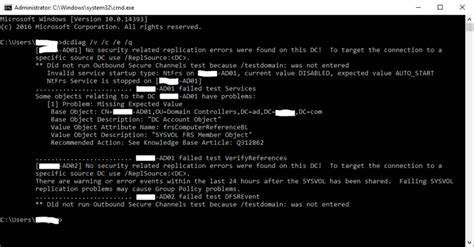 Sysvol Not Replicating Dfs Software And Applications Spiceworks Community
