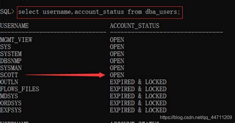 解锁oracle数据库的某个用户 数据库重置sys 解锁其他普通用户 csdn博客