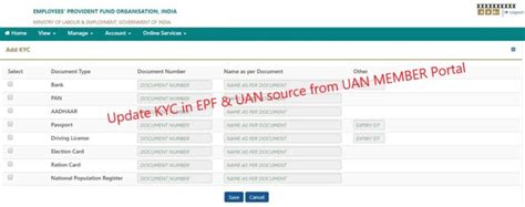 How To Update Your KYC In EPF UAN Unifiedportal Epfindia Gov In